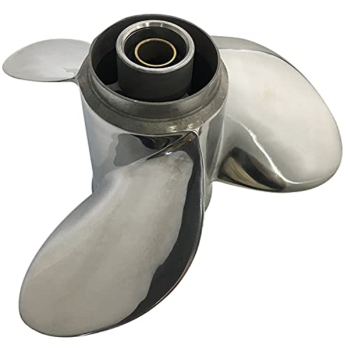 CAPTAIN Propeller fit Suzuki Outboard Engine 20hp 25C DT20 DT30 DF25 D ...